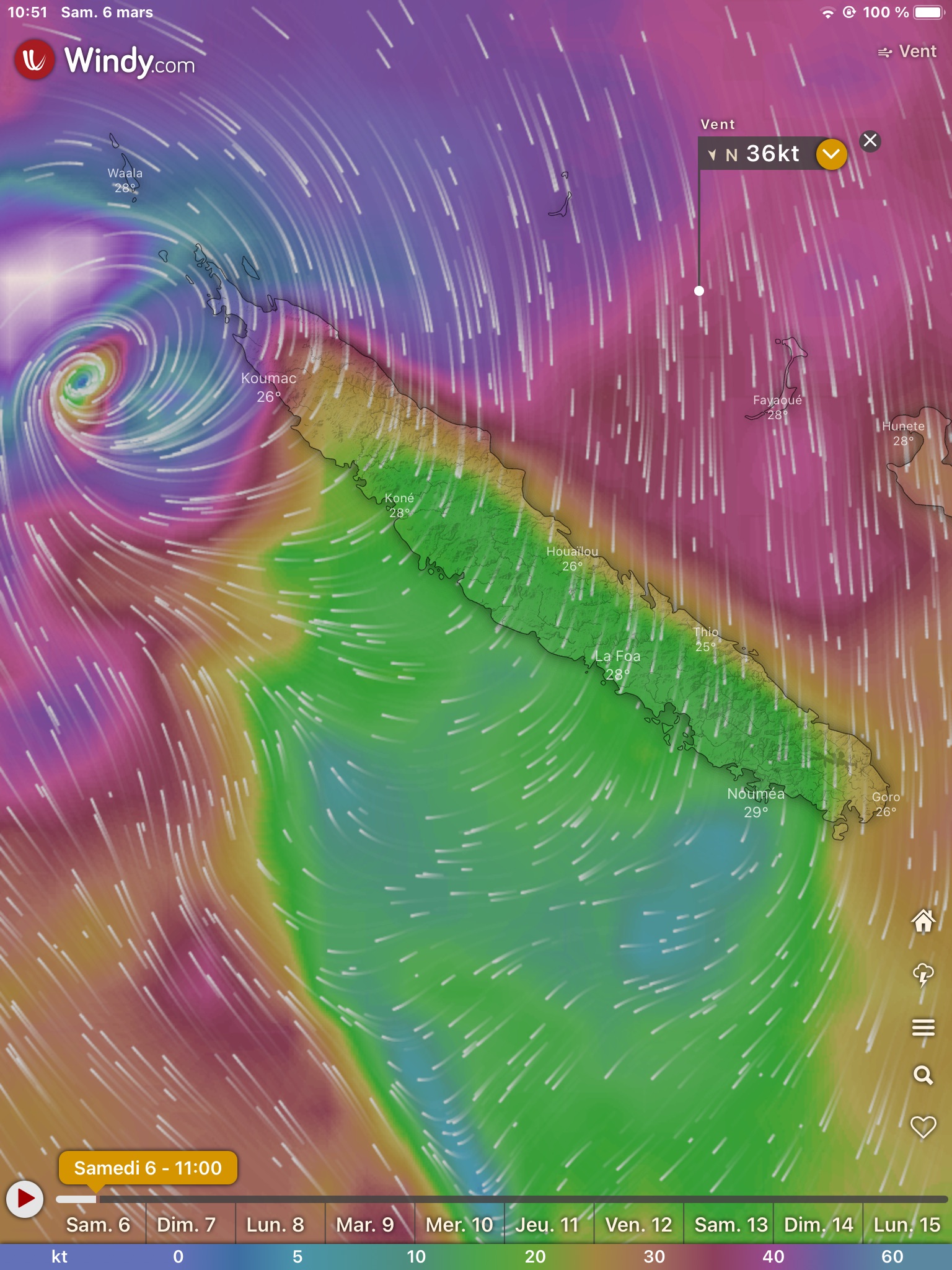 New Caledonia is expecting a very violent cyclone - The French Pacific ...
