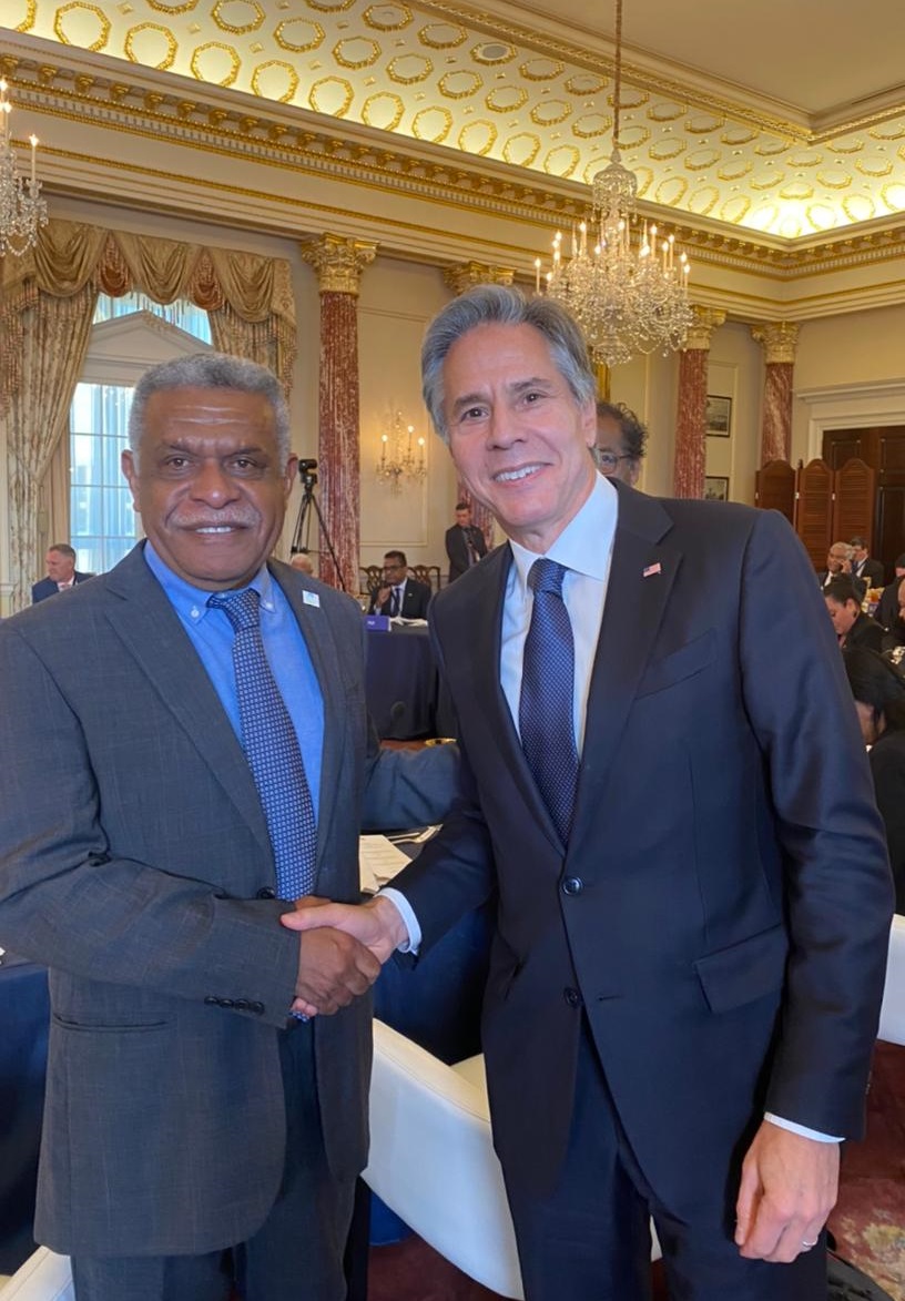 First meetings for President Mapou in Washington D.C. - The French ...